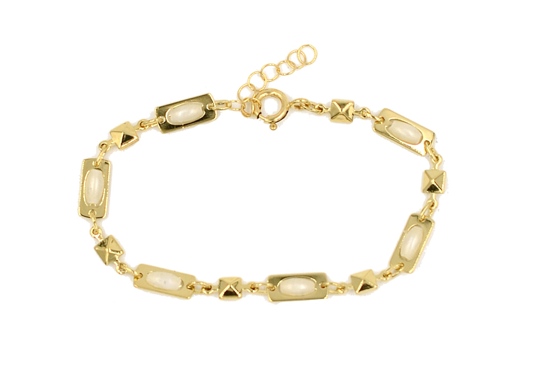 Rectangle Pearl Bracelet – Paradigm Design