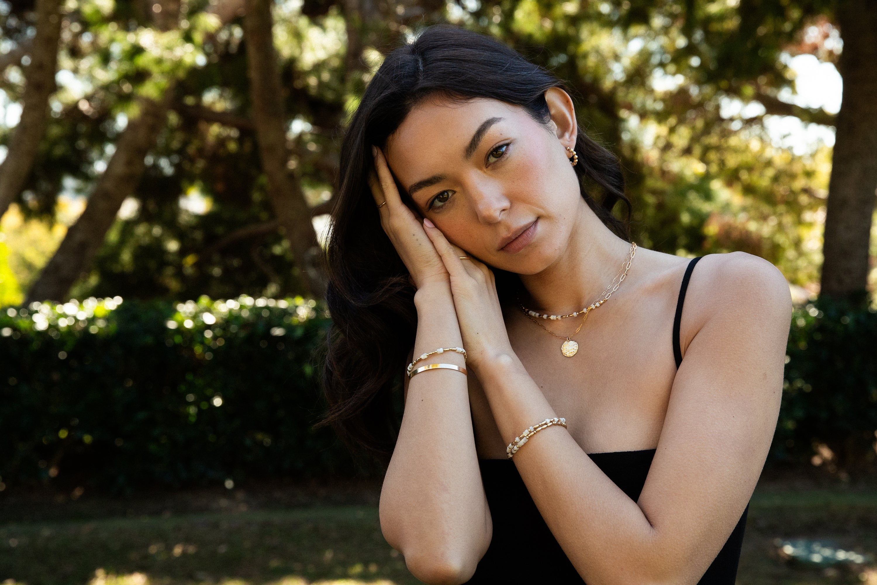 Hammered Coin Necklace – Paradigm Design