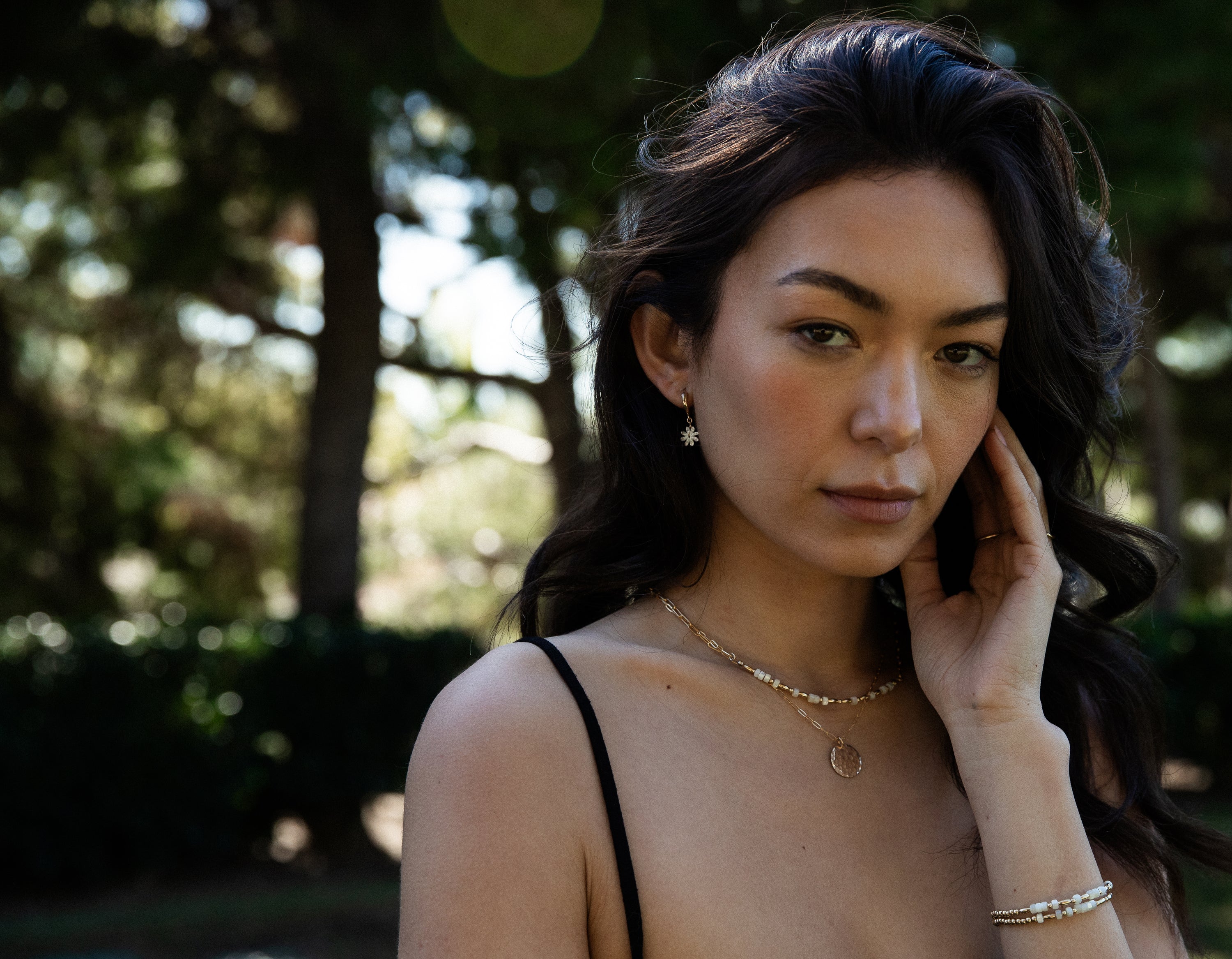 Hammered Coin Necklace – Paradigm Design